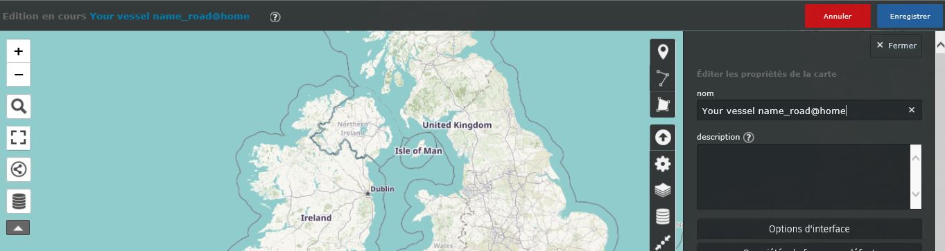 Registration / Making the roadmap – road at home