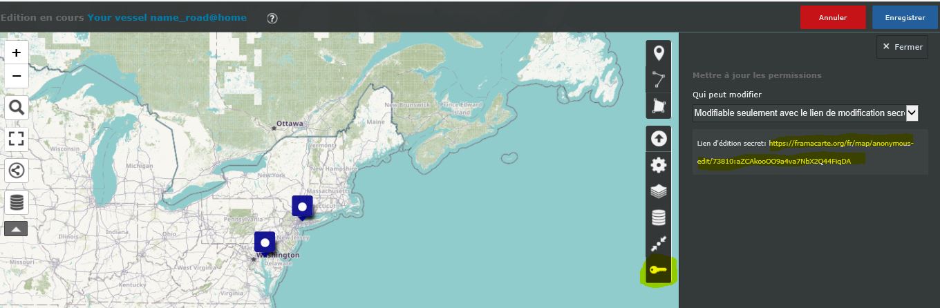 Registration / Making the roadmap – road at home